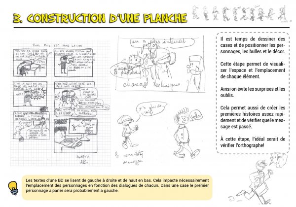 Créer une bande dessinée - Les étapes pour faire une BD / Tuto de dessin