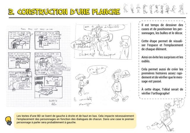 Créer une bande dessinée - Les étapes pour faire une BD / Tuto de dessin