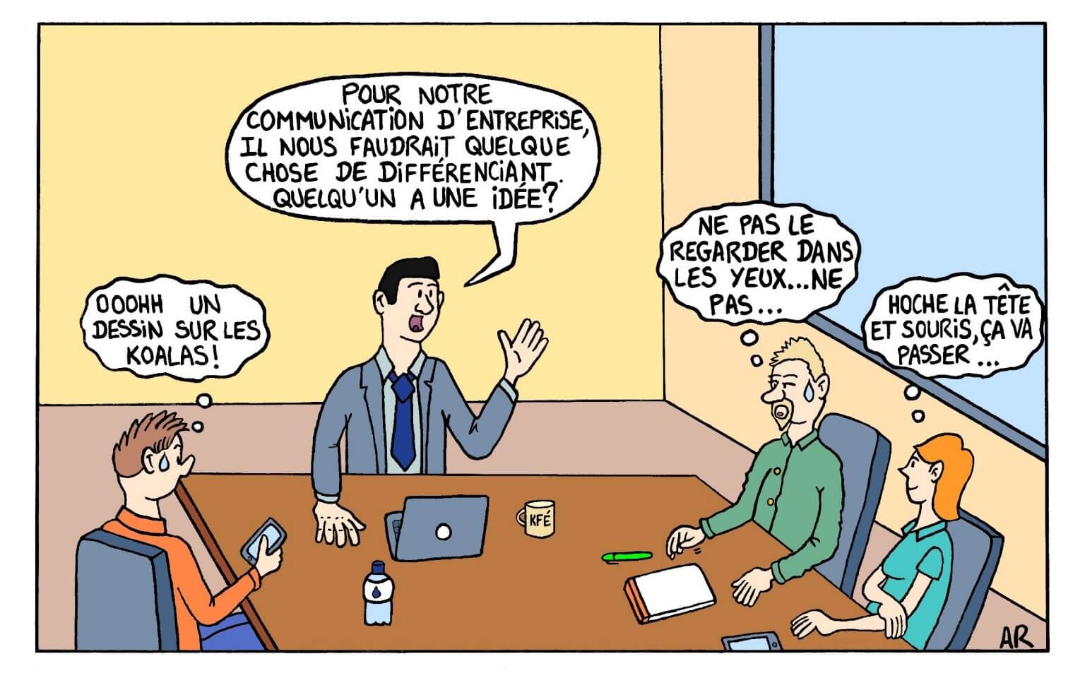 Humour au travail - Une communication innovante. - ARENE | Dessinateur ...