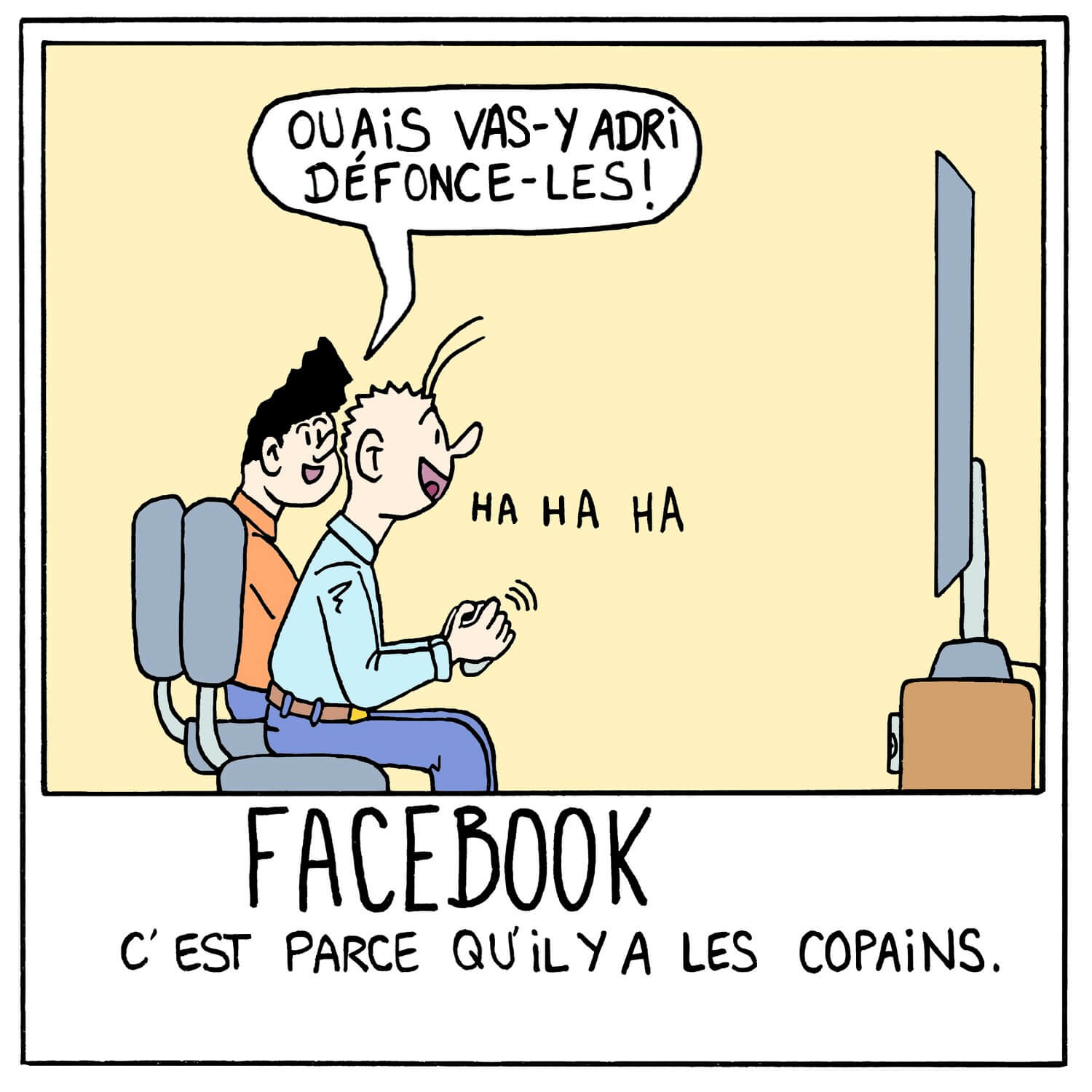 4 Photos drôle de réseaux sociaux - Challenge social media dessin