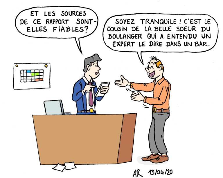 Série de blagues courtes et drôles sur la communication de crise