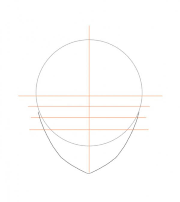 Dessiner un visage manga | Tuto facile dessin tête manga