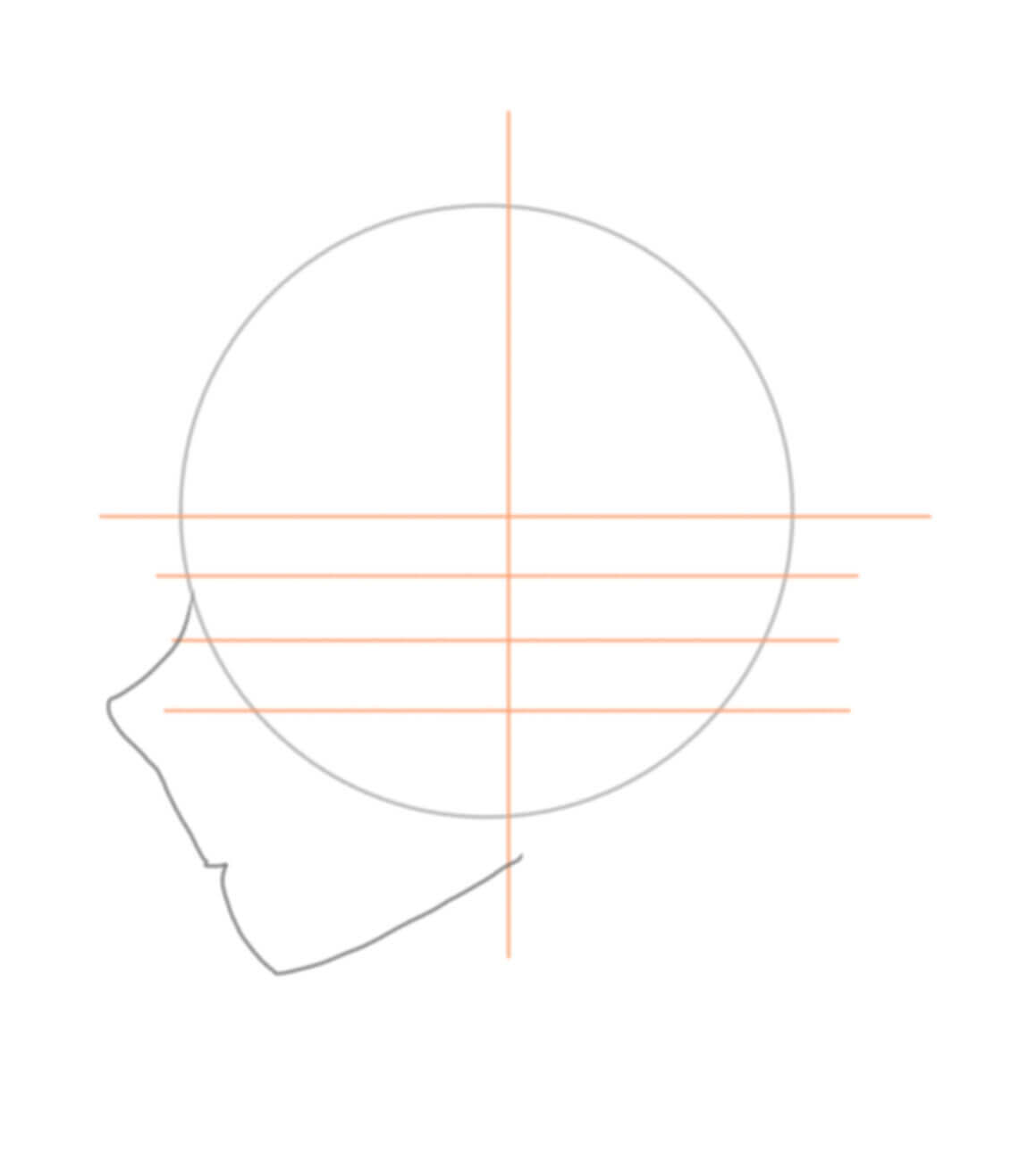 Dessiner un visage manga | Tuto facile dessin tête manga