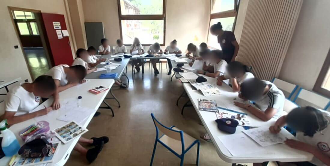 Activité BD au SNU | Centre des Nivéoles d’Aillon le Jeune