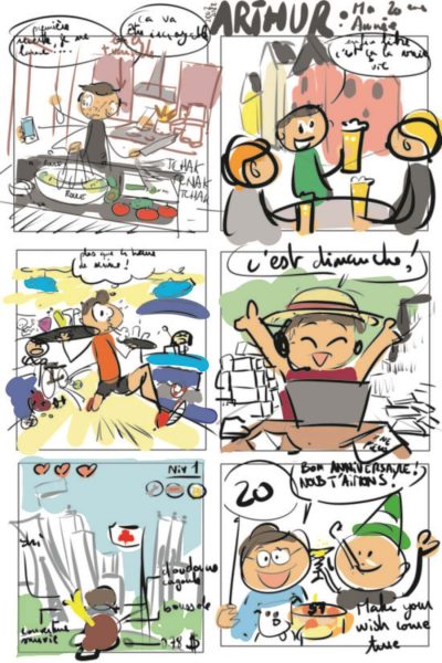 Création de BD personnalisée, illustrateur de bande dessinée
